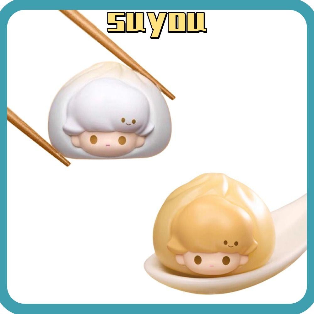 SUYO Box, Dimoo Soup Steamed Bun Kawaii Anime Cartoon Figure Model ...