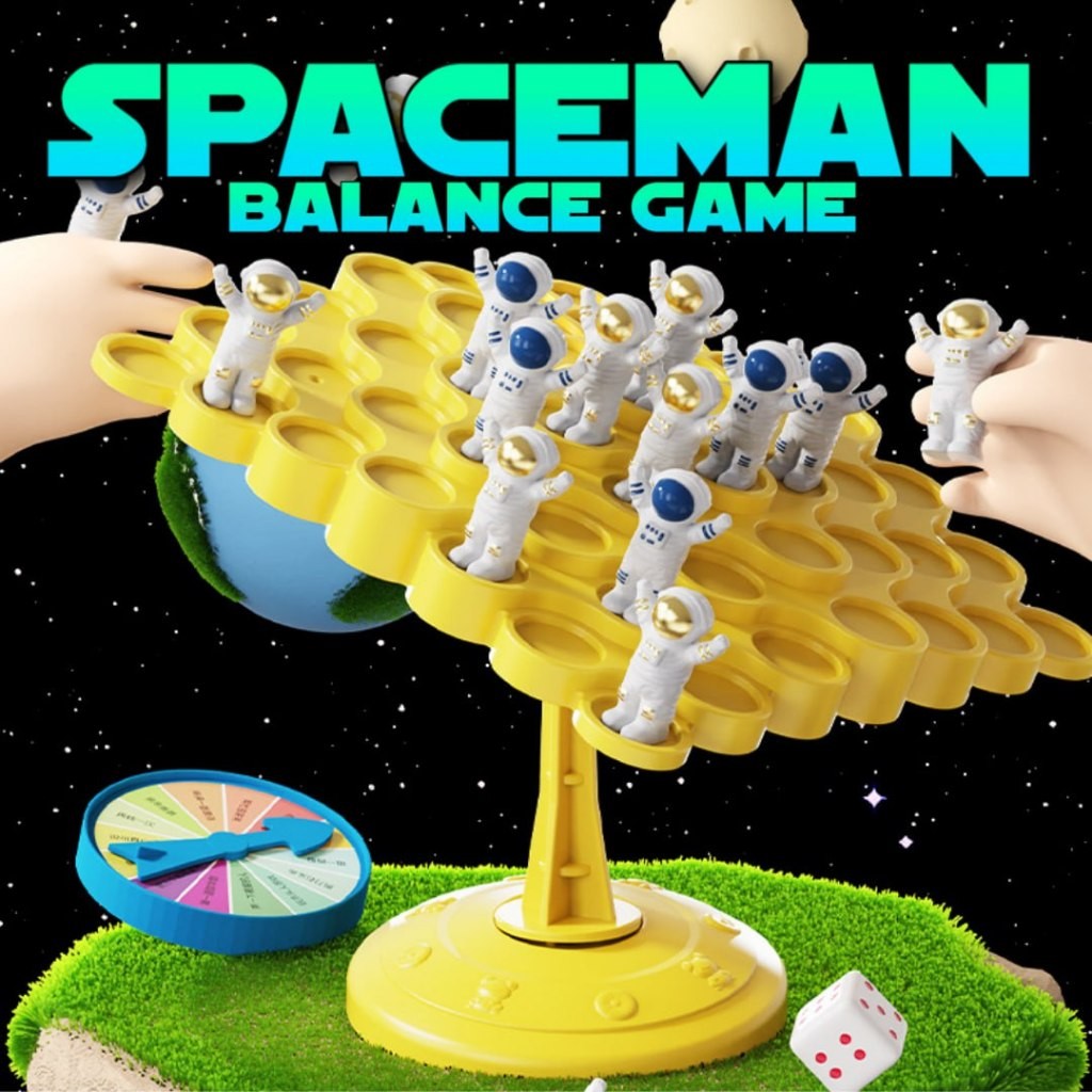 BYJ Spaceman Balance Game Board Game Family Bonding Game | Shopee ...