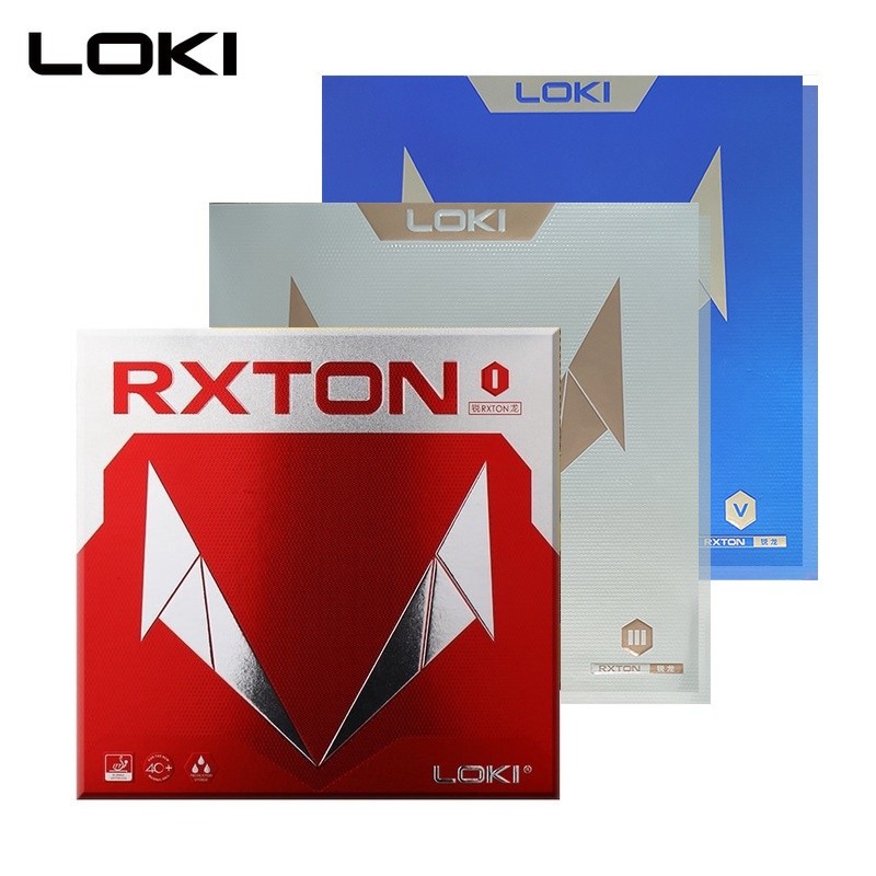 LOKI RXTON 1/3/5 Table Tennis Rubber Allround Spin Control Ping Pong ...