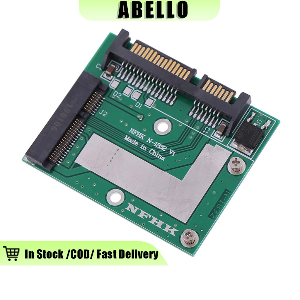 Ssd Converter Half Height Msata Mini Pcie Ssd To 2.5'' Sata3 6.0gps ...