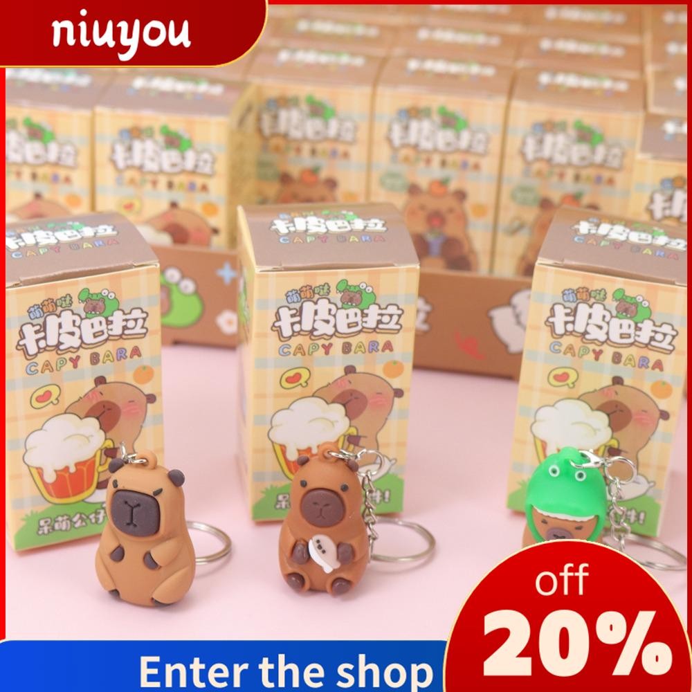 NIUYOU 24pcs , Turtle Anime Simulation Capybara, Capibara Rodent ...