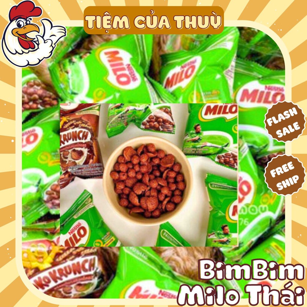 Nestle Thai Milo Snack, Thai Milo Cocoa Breakfast Cereal 15G Pack ...