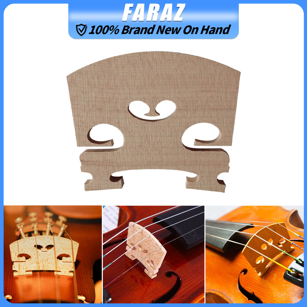 Maple Wood Bridge For Violin 4/4 Size Violin Steady Bridge Professional ...