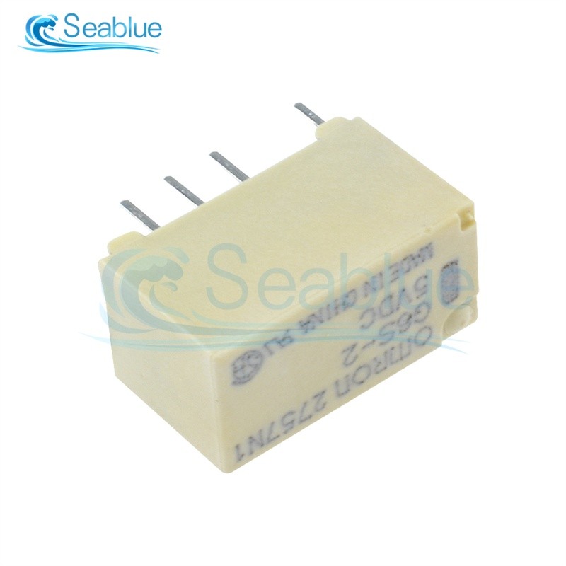 5Pcs 5V Solid State Relay Modle G6S-2-5VDC 2A 250V AC DC220V 8Pin For ...