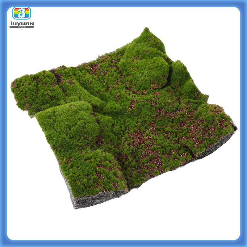 Moss Wall Panel Artificial Carpet Tiles Simulated Lawn Fake Mats Garden ...