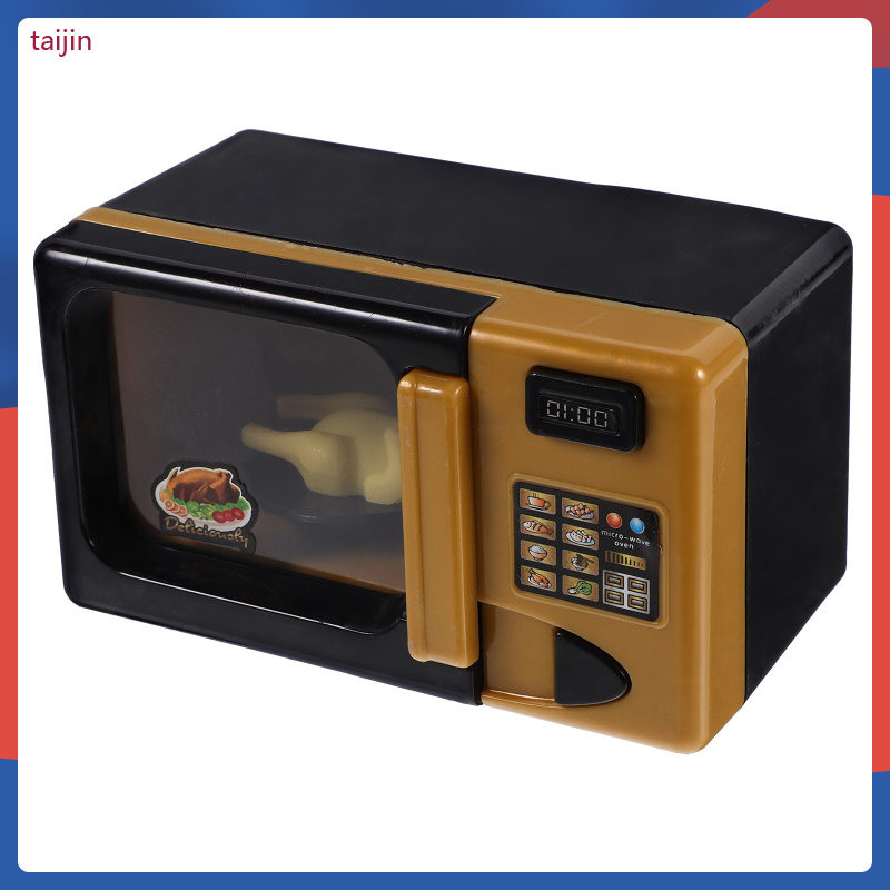 Mini Appliances Kids Microwave Oven Toys Sensory Toddler taijin ...