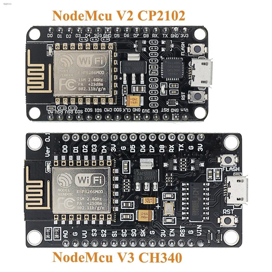 COD☆Co☆ 10PCs ESP8266 ESP32 cp2102 ch340 nodemcu V3 V2 D1 mini Luo ...