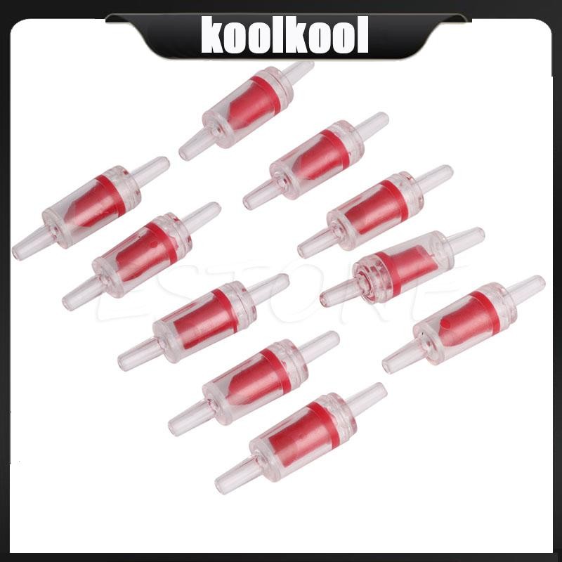 Kool 10 Pack One Way Non Return for Valve Aquarium Check for Valve Fish ...