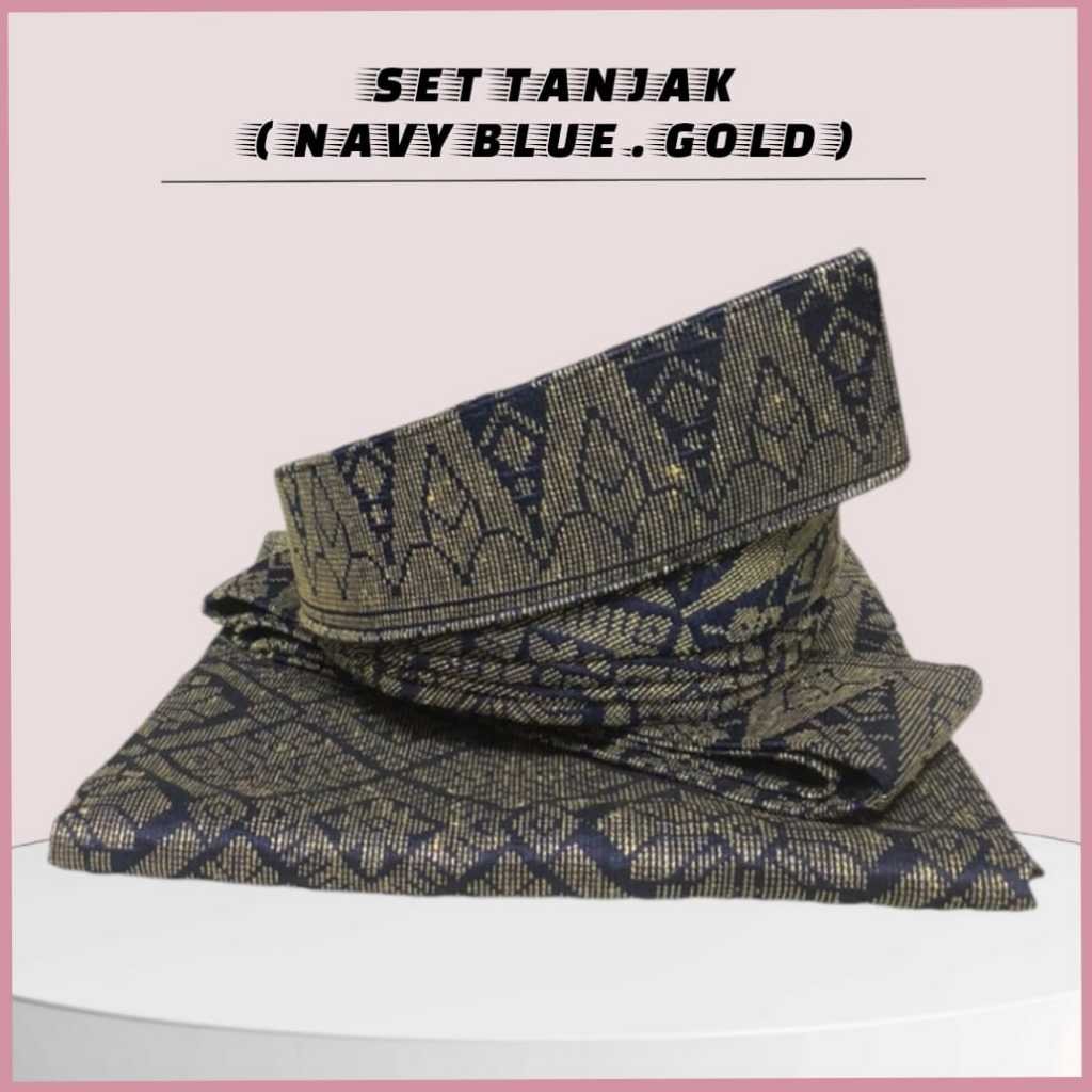 SONGKET TANJAK SET (TANJAK, SAMPIN, BEKONG) | Shopee Philippines