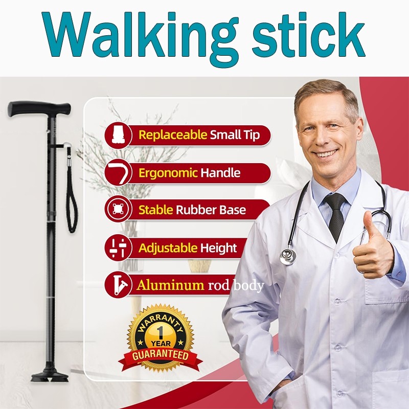 Four bar adult heavy-duty Tungkod four bar stainless steel elderly ...