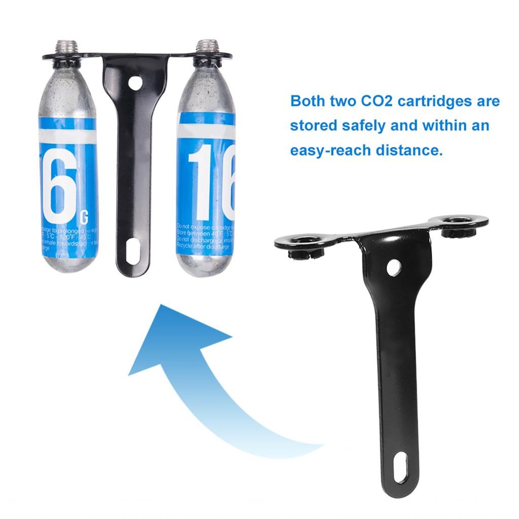 Tominihouse CO2 Bottle Bracket Road Mountain Bike Inflating Cartridge ...