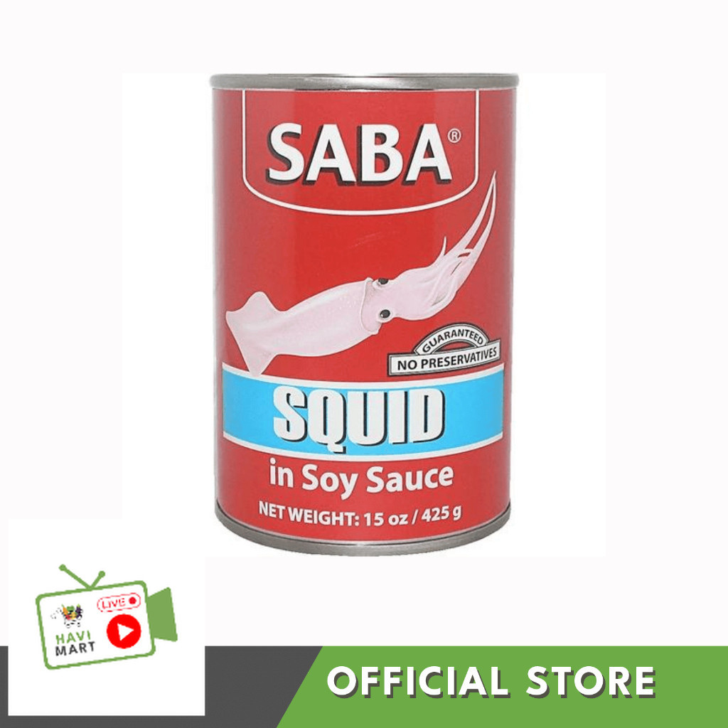 HAVI VIDEO SABA SQUID IN SOY SAUCE 1PC X 425G | Shopee Philippines