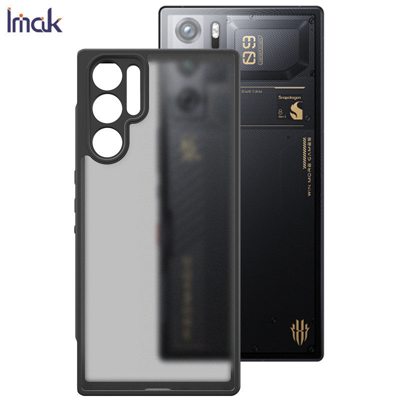 For Nubia Redmagic 9S Pro Case IMAK UX-9B Hard Back + Soft Border Frame ...