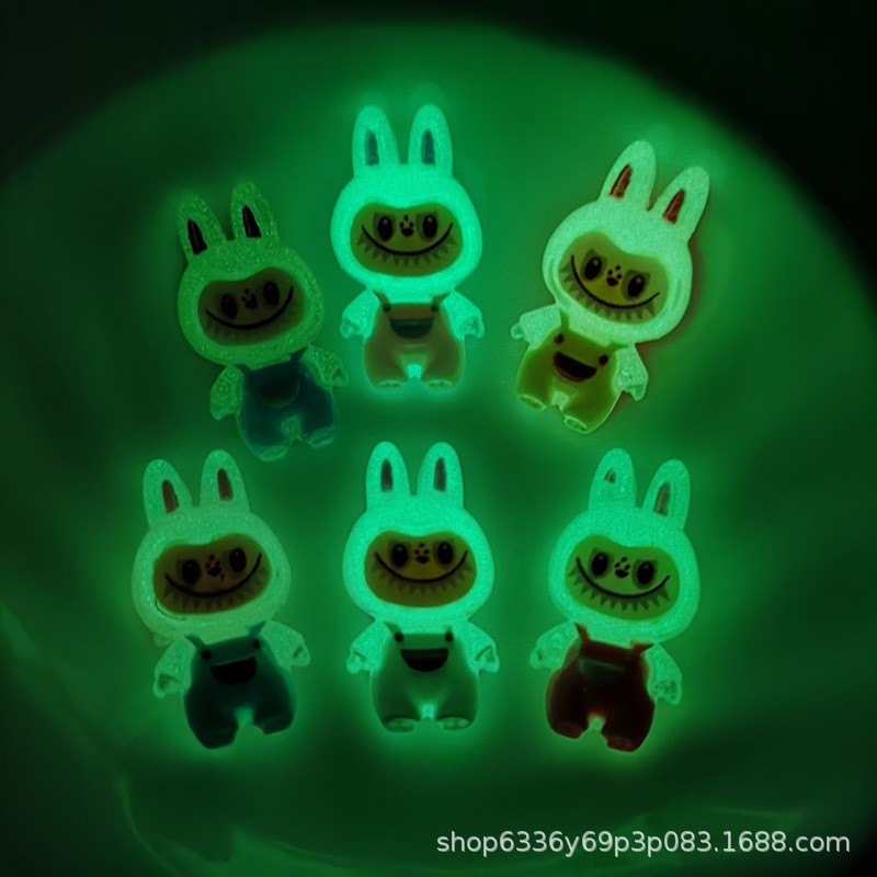 Glow in The Dark Jibitz Croc Accessories Resin Doll Crocks Design ...