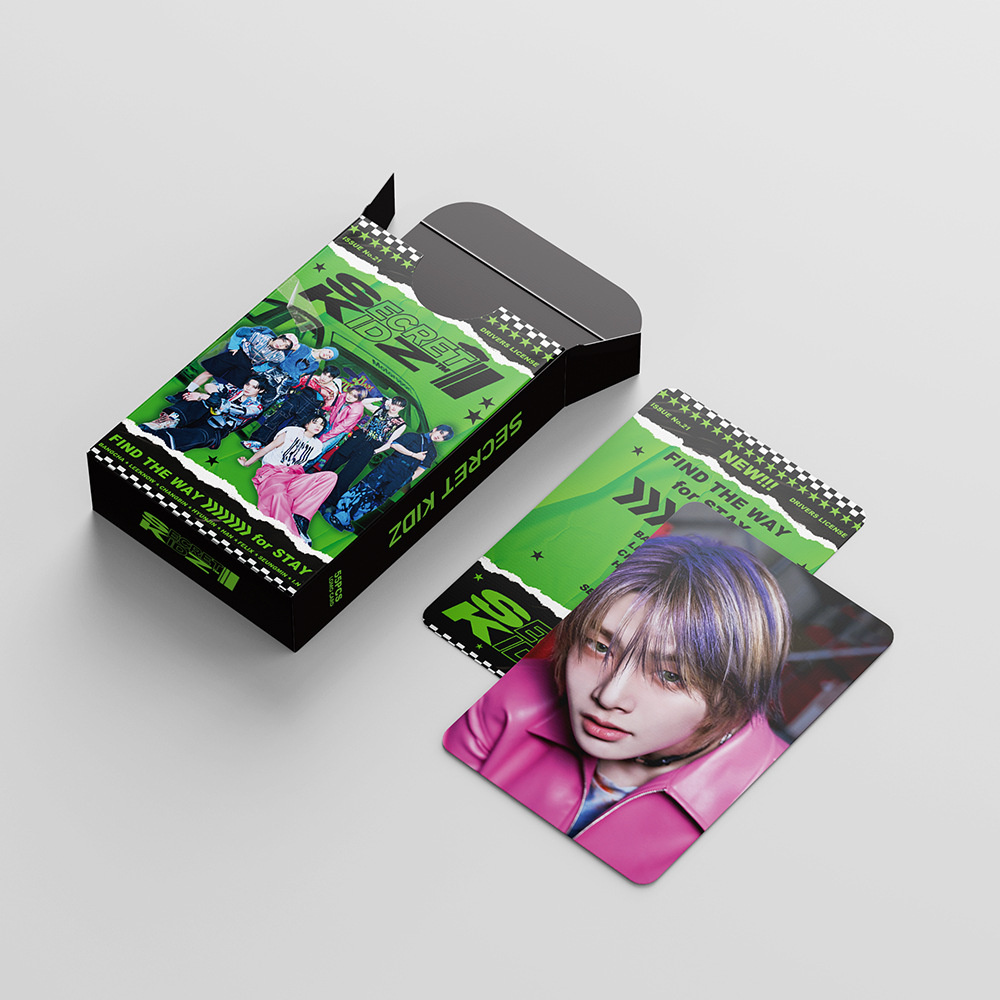 55pcs STRAY KIDS SKZ HOP Lomo cards ATE Lose My Breath Magic School SKZ ...