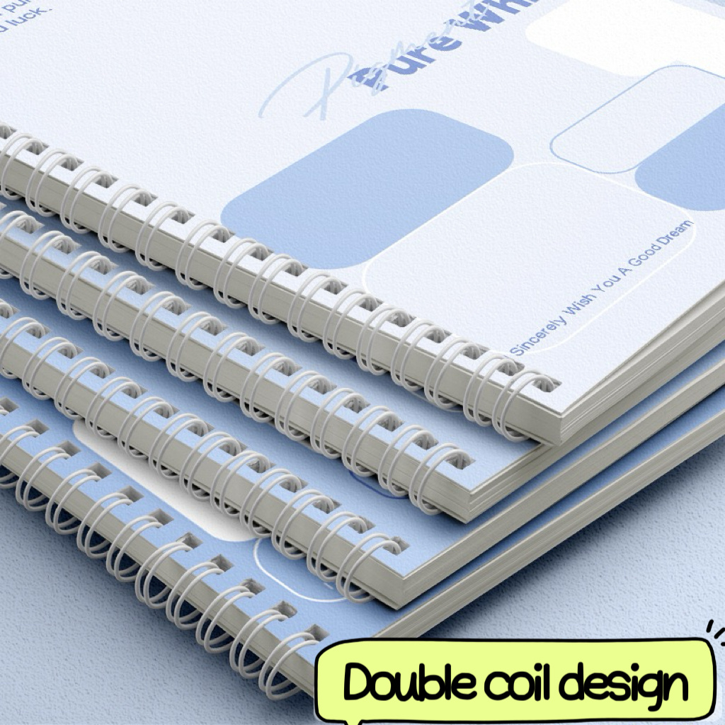 MT A5 Spiral Aesthetic Notebook Line Writing Notebooks for School ...