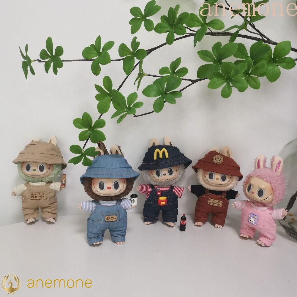 Labubu Doll Original Labubu I II 20cm Plush Doll Clothes Outfit Set For ...
