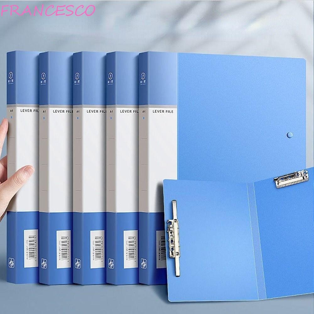 FRANCESCO A4 File Folder Clipboard Students 7 Colors Documents Clip ...