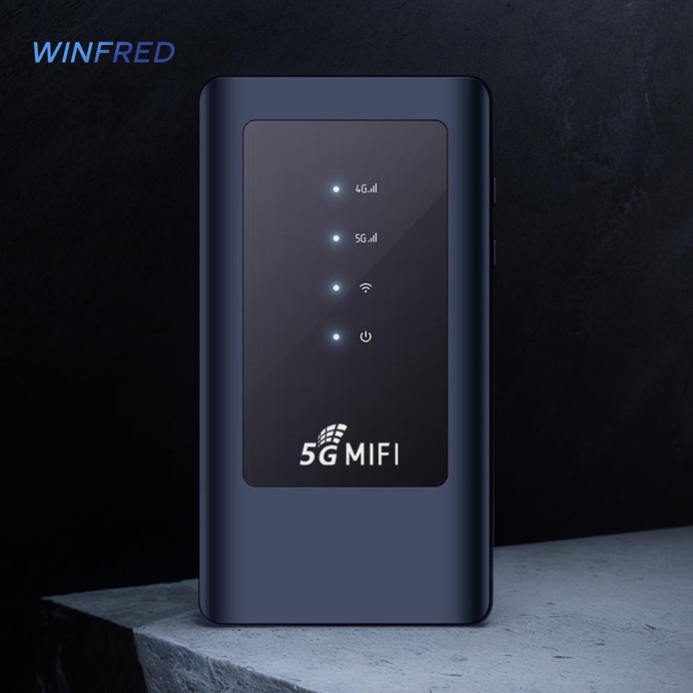 5G MiFi Mobile Modem WiFi5 Dual Band 5Ghz Hotspot 4400mAh Battery ...