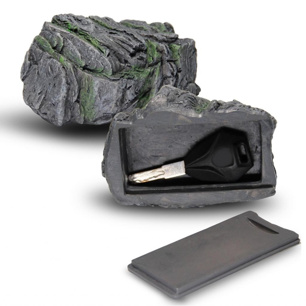 Dajrrhd Faux Rock Key Safe Box False Stone Hider Lifelike Long ...