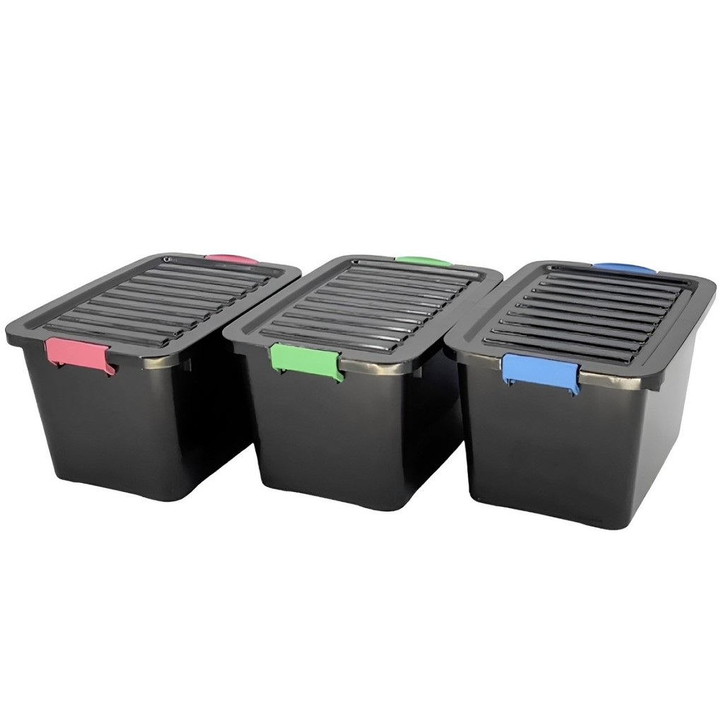 Storage Box 5 Liters (Please See Size) Multipurpose (Lock In Assorted ...