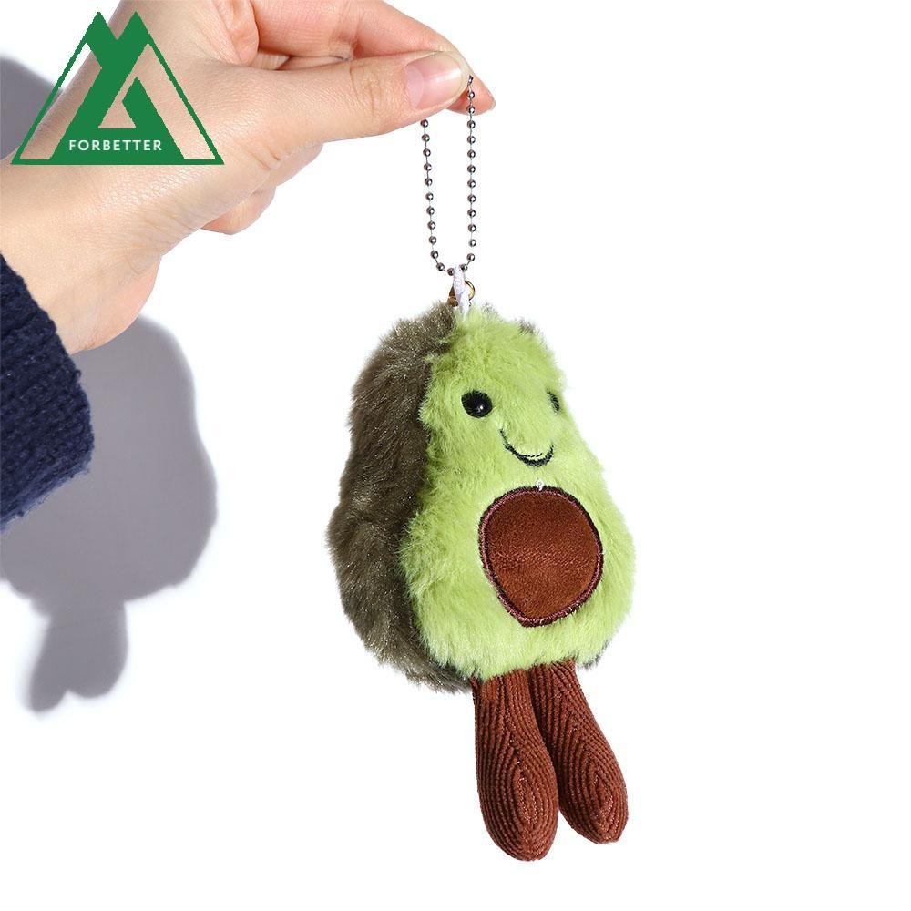 FORBETTER Keychain Girls 13cm Plush Toy Avocado Doll Fruits Kids ...