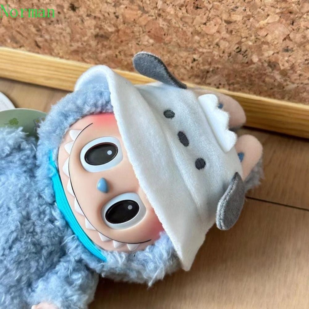 NORMAN1 17cm Labubu Hats Keychain, Doll's Clothes Toy Accessories 17cm ...