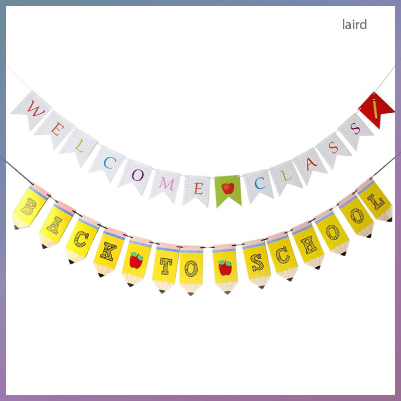 2 Sets Classroom Decore Pendant New Grade of Back to School Season ...