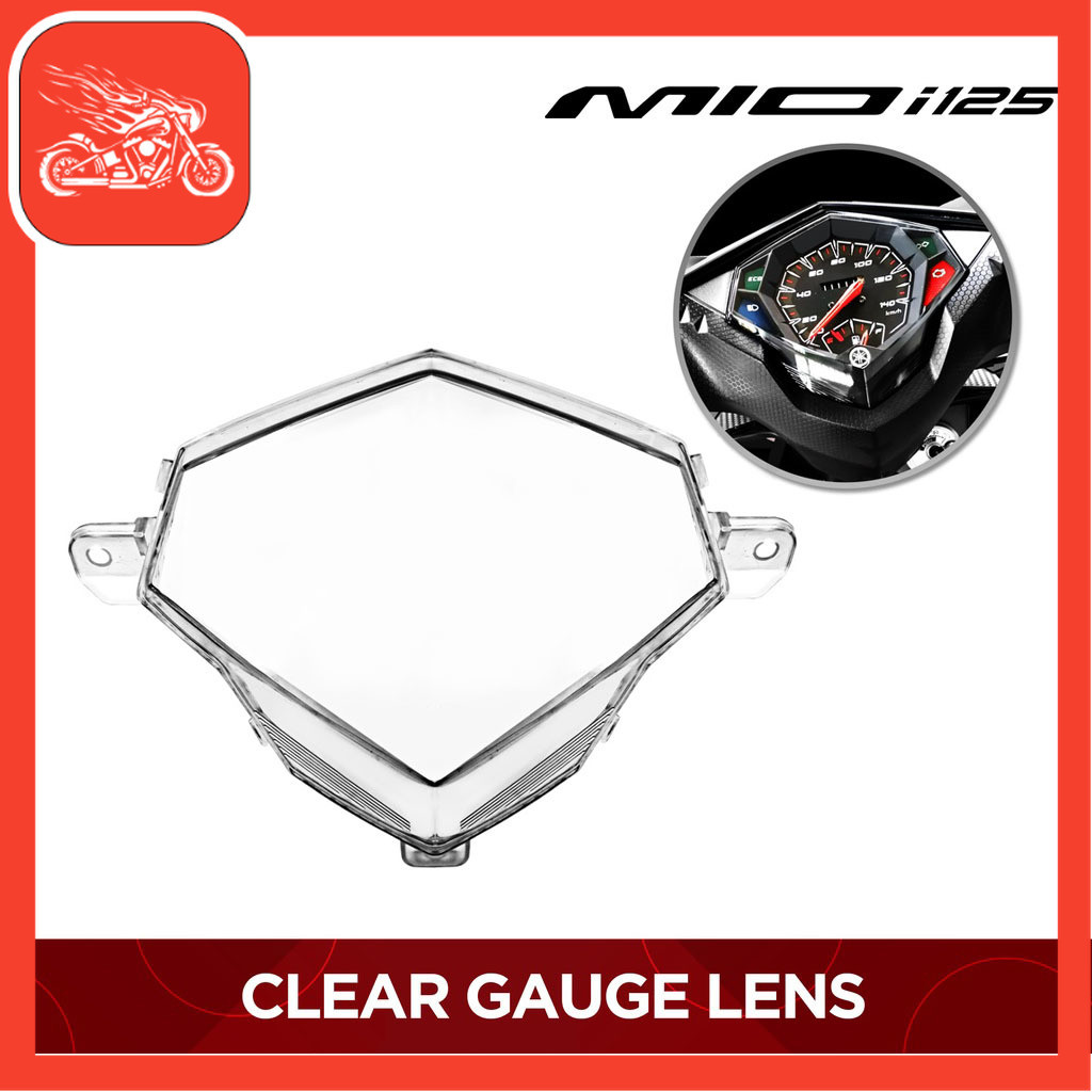 YAMAHA MIO i125 OEM GAUGE LENS CLEAR FOR MIO i 125 | Shopee Philippines