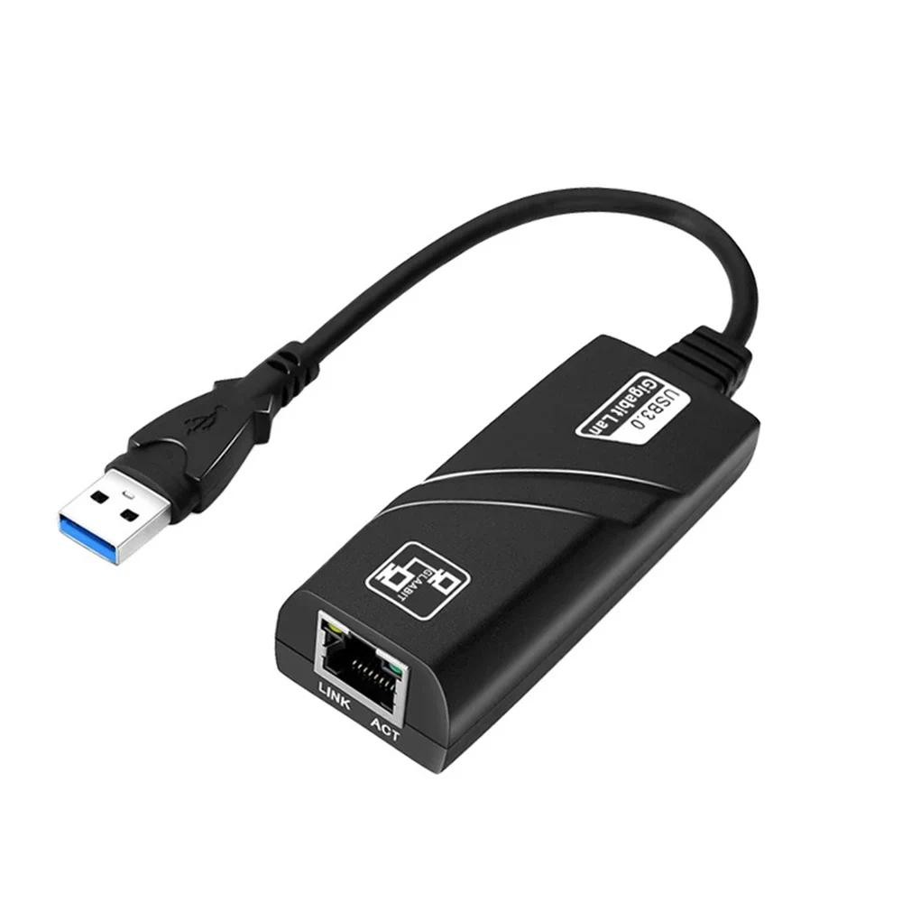 High Speed 100/1000Mbps USB 3.0 To Rj45 Adapter USB Type-C Lan Ethernet ...