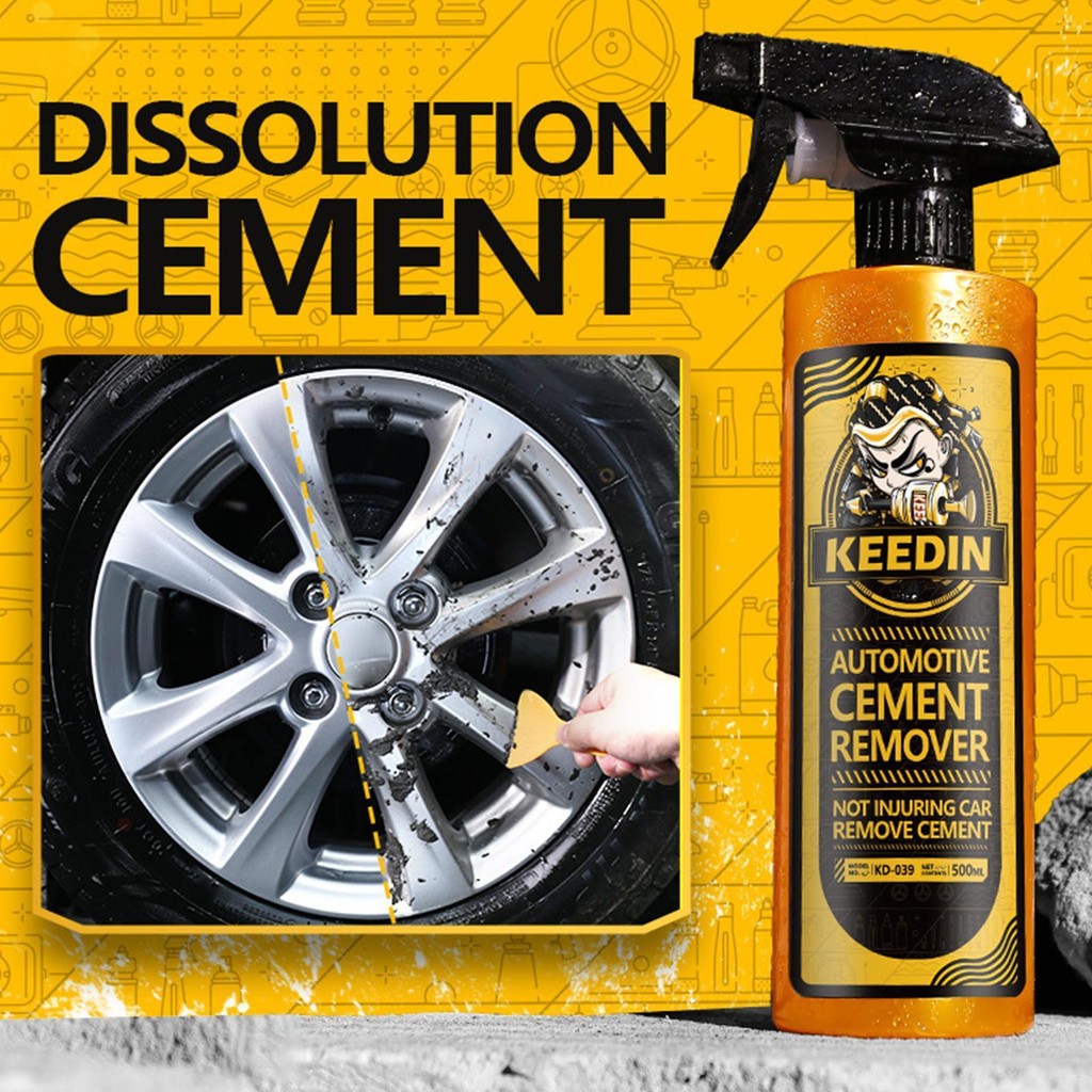 Cement Remover Concrete Dissolver Stain Solution Cement Stain Cleaner ...