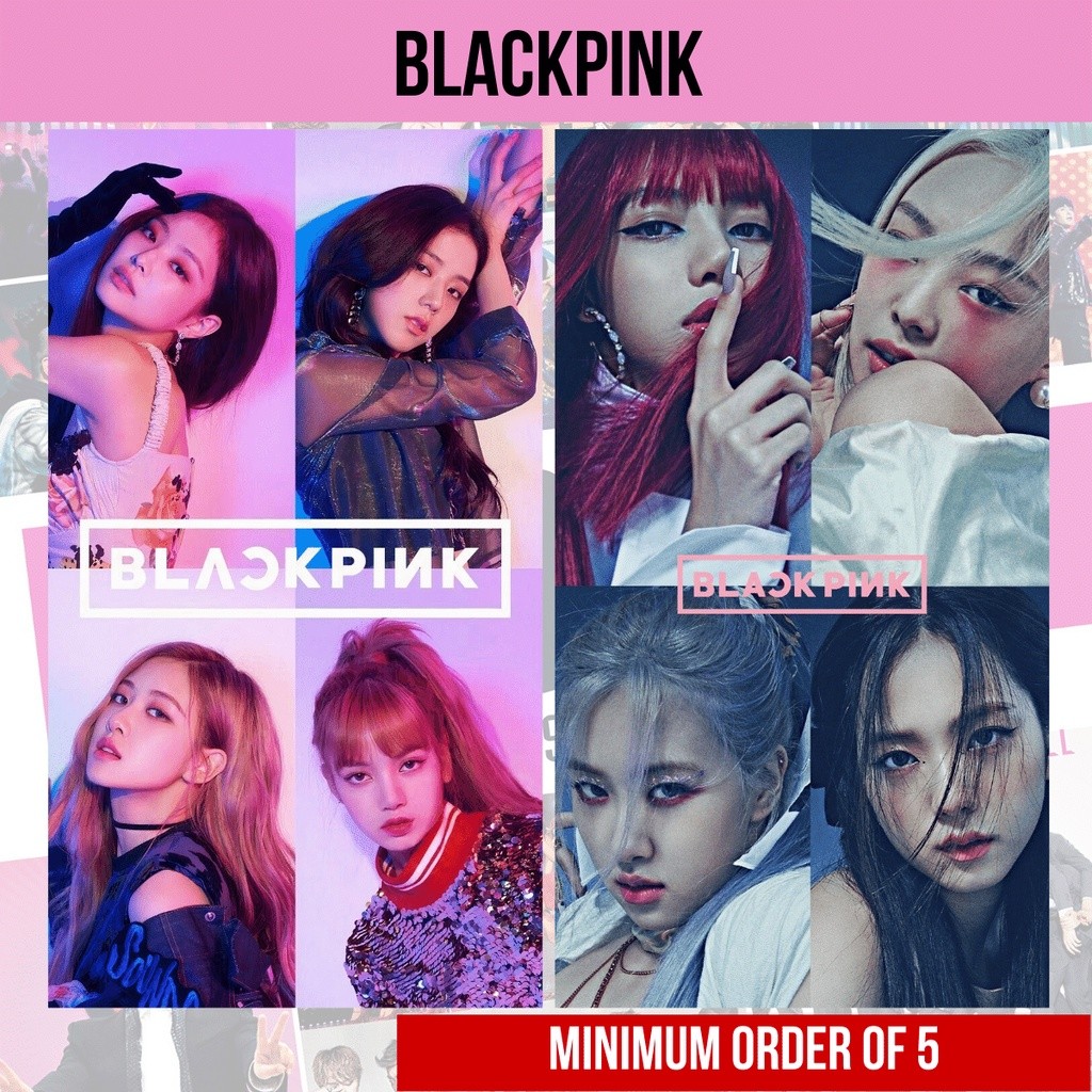 KPOP Posters BLACK.PINK Poster Collection | KPOP A4 Size Poster & Sticker Poster | Shopee ...