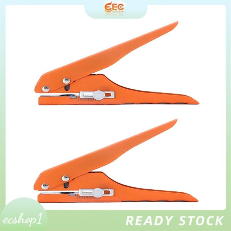 [ecshop1.ph] 2PCS Single Hole Punch Pliers 8MM Heavy Duty Hole Puncher ...