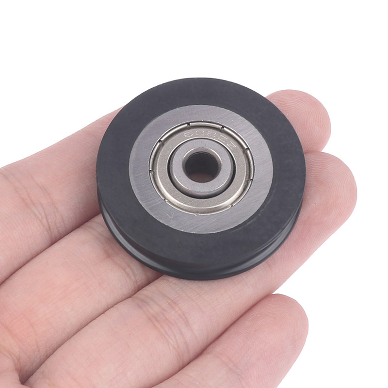 GMARTY 6*39*8mm Shift Door Pulley Concave Wheel U Groove Wire Rope Over ...