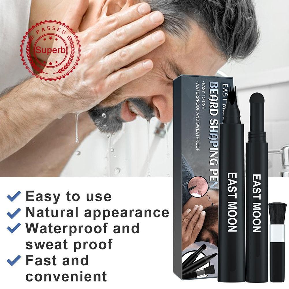 DORAME Set Beard Pencil Filling Pen Kit Men Waterproof Barber Pencil ...