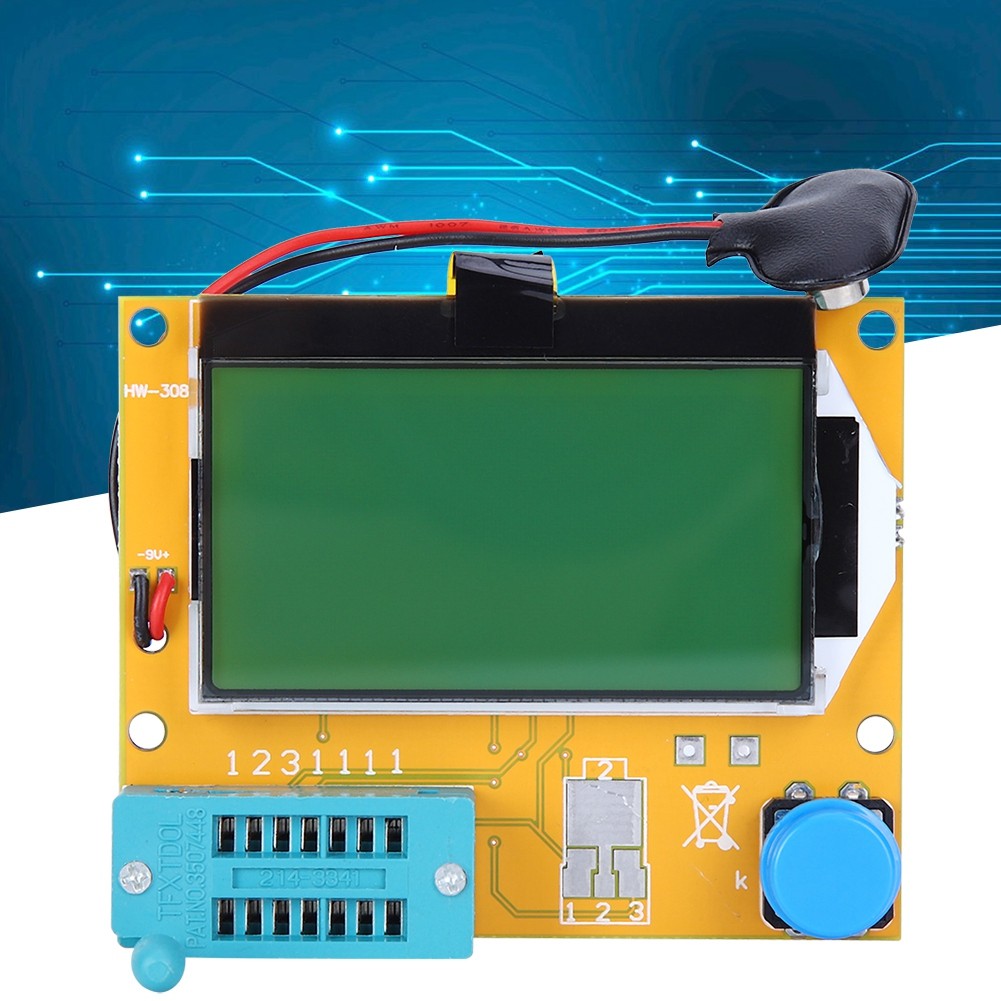Ujewndju LCR-T4 ESR Meter Transistor Tester SCR Inductance Capacitance ...