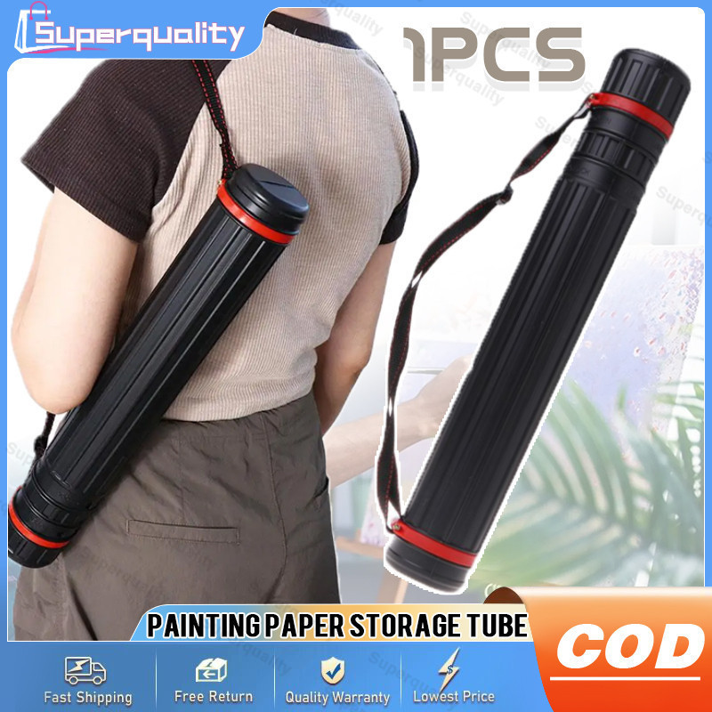 Flexible Plastic Telescopic Bluprint Document Painting Paper Storage ...