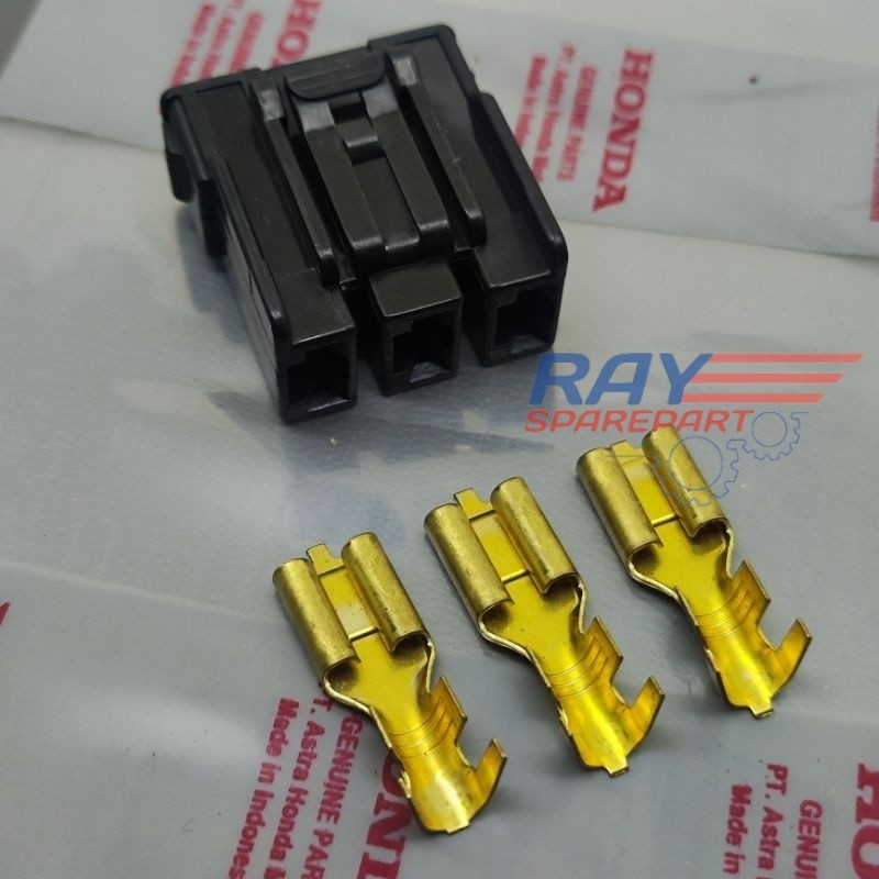 ECU ECU SOCKET ECM ACG SGCU KIPROK 3 PIN HONDA VARIO 125 150 PCX 150 ...