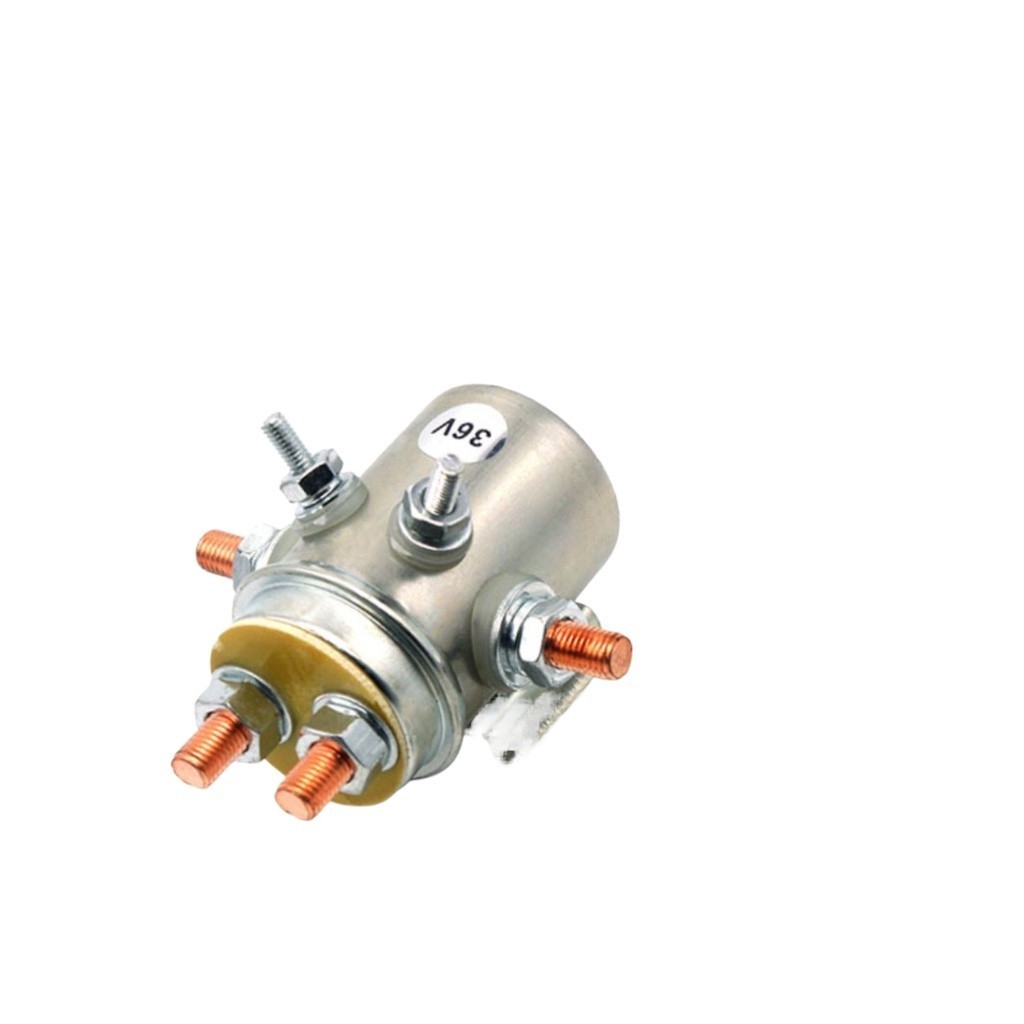 囮╭ ╯Car winch DC contactor 12V24V36V48V high current 4-pin 6-pin ...