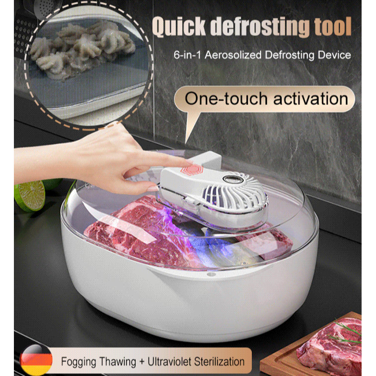 【Quick Defrosting】 6-in-1 Atomized Quick Thawing Artifact Ultraviolet ...