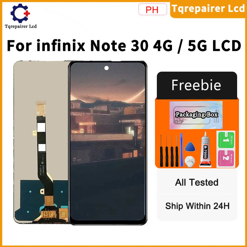 [Tqrepairer LCD ] For infinix Note 30 4G / 5G LCD Display Touch Screen ...
