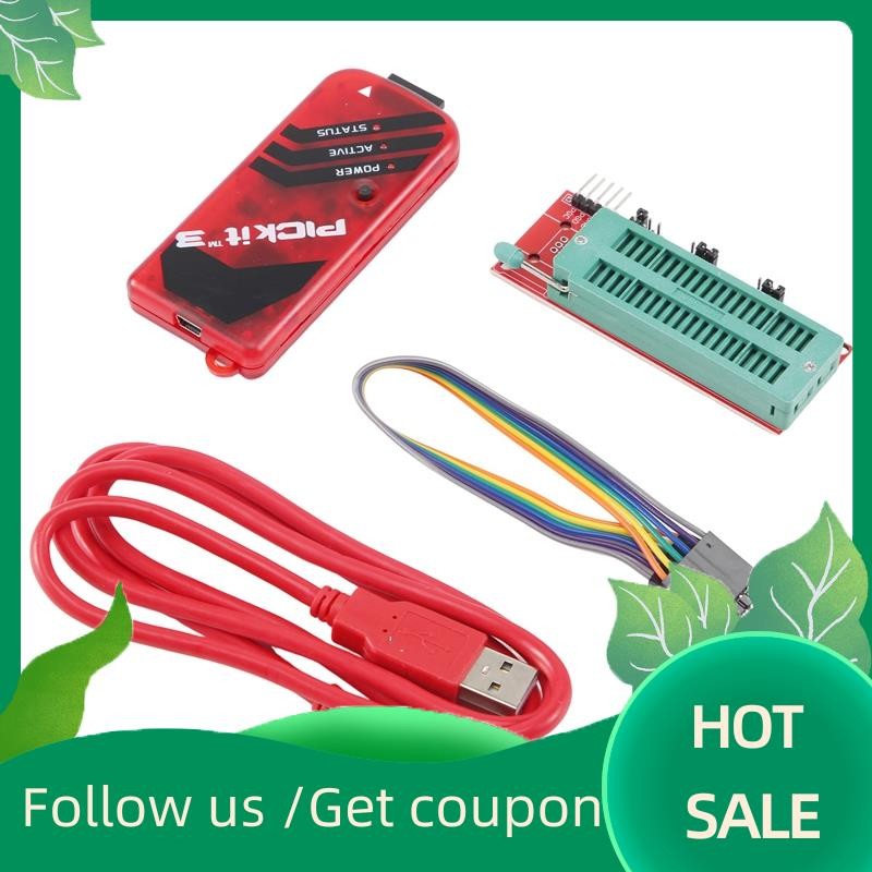 【In stock】PICKIT3 Programmer + PIC ICD2 PIC Kit 2/3 Programming Adapter ...