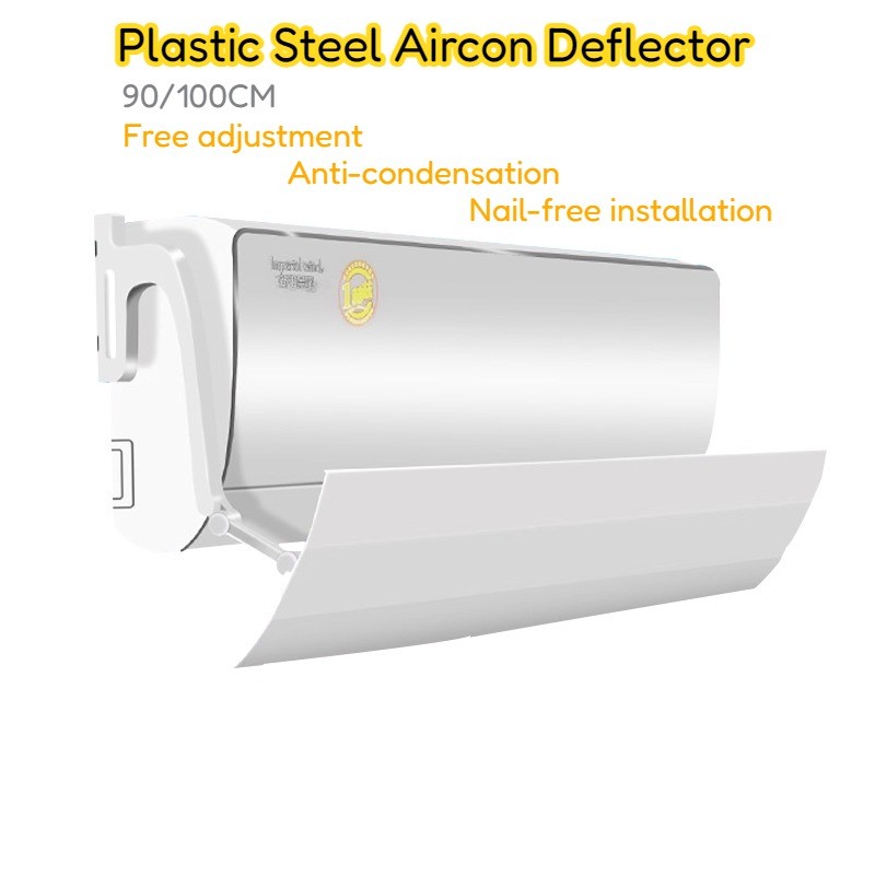 Adjustable Air-Conditioner Deflector Anti-Condensation Wall-Mounted AC ...