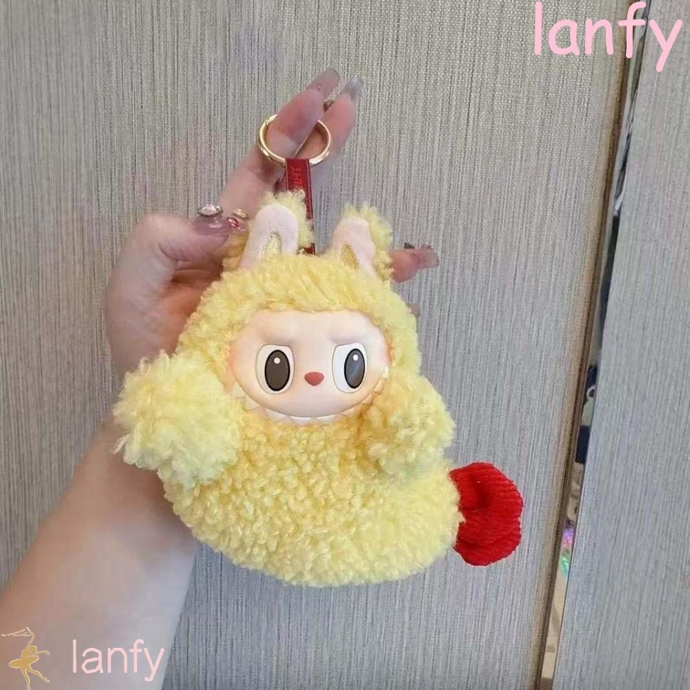 LANFY Fried Shrimp Labubu Doll, Chicken Leg Popmart Tempura Labubu ...