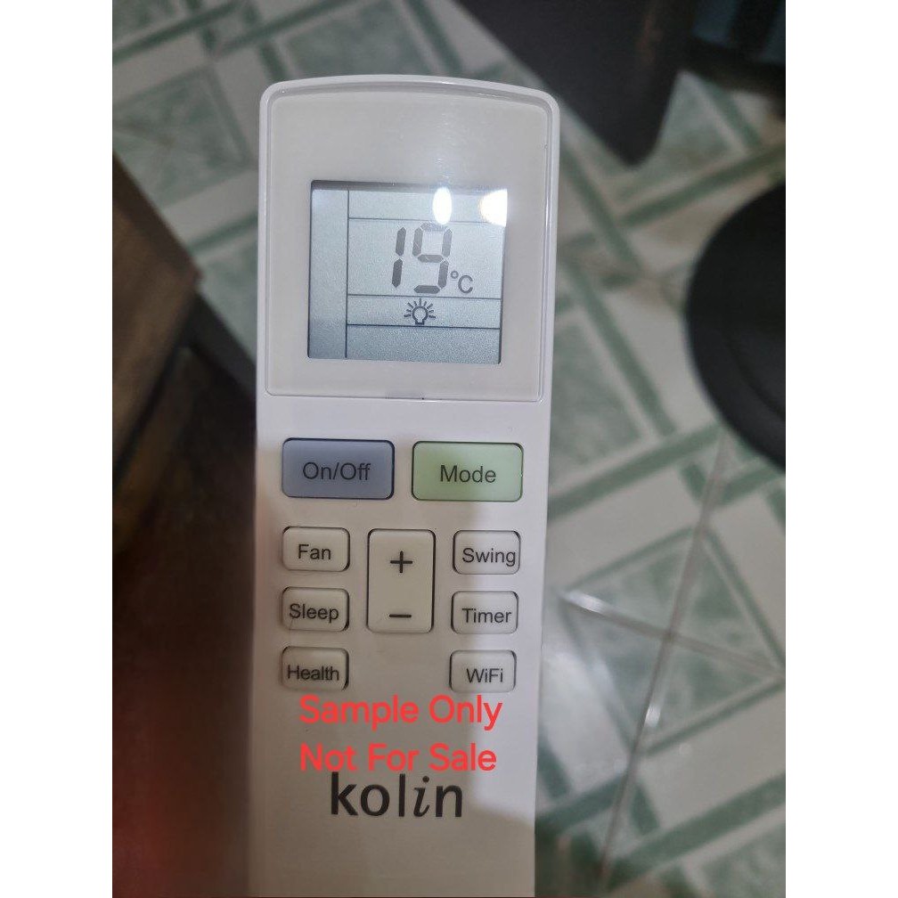 YAW1F7 - KOLIN REMOTE CONTROLYAW1F PERFASCIN Replace Infrared Remote ...