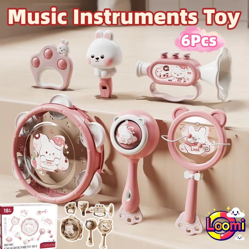 Montessori Music Instruments Toy Training Baby Auditory Sensory Touch ...