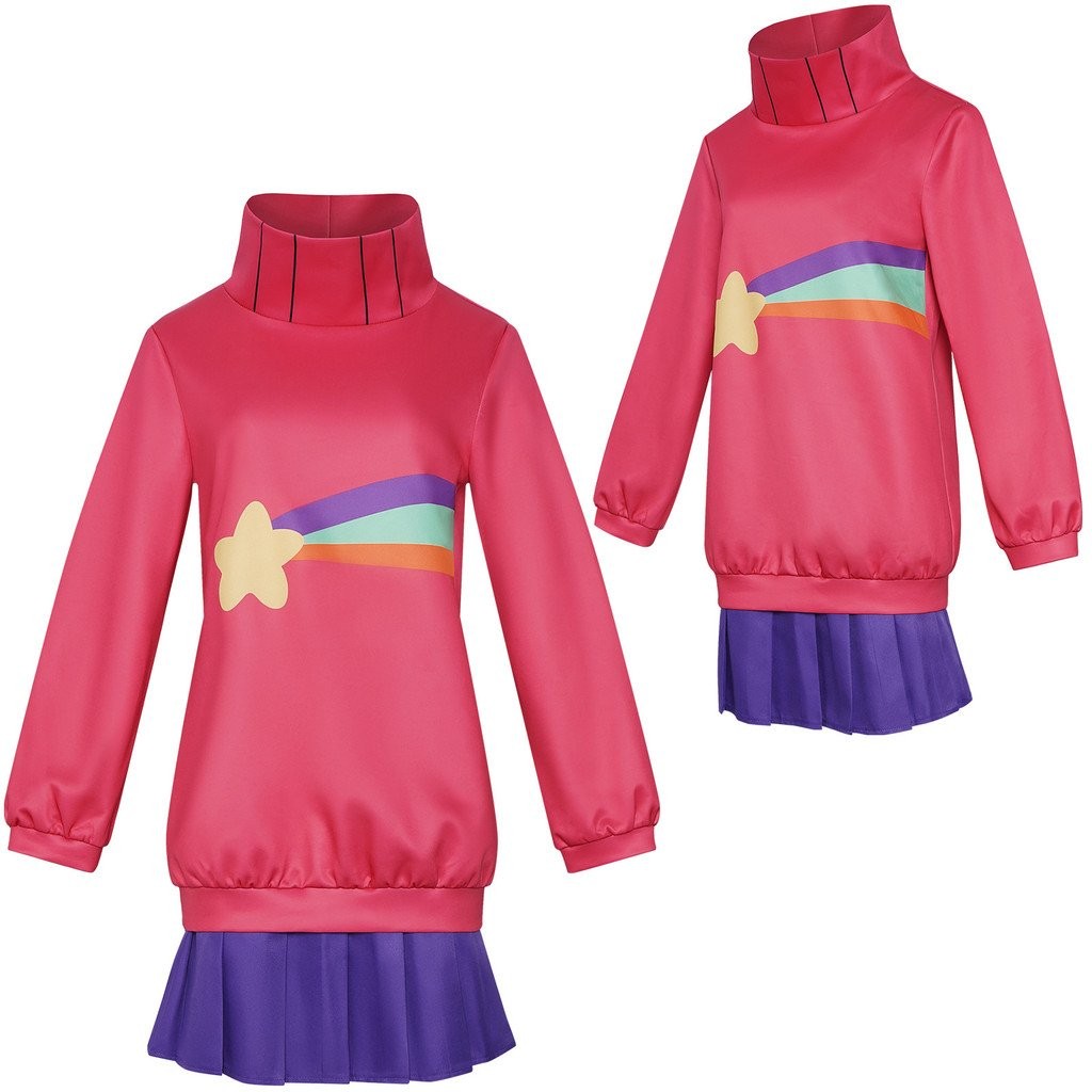 Gravity Falls Cos Halloween Mabel Pinessuit Cosplay Stage Performance ...