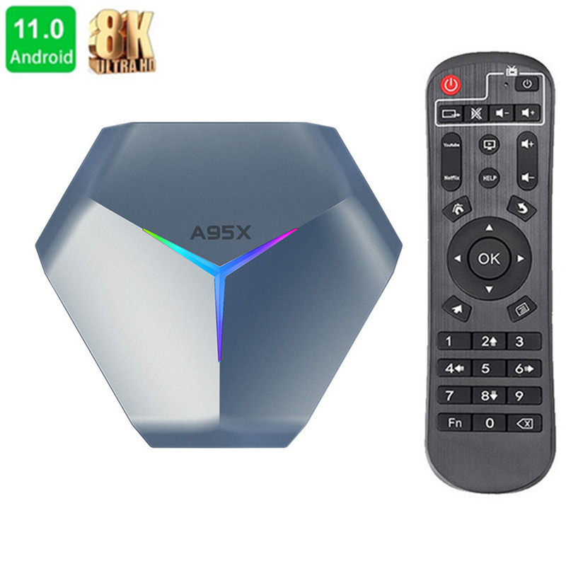 A95X F4 Set Top Box S905X4 4G/32 Android11 High Definition Network ...