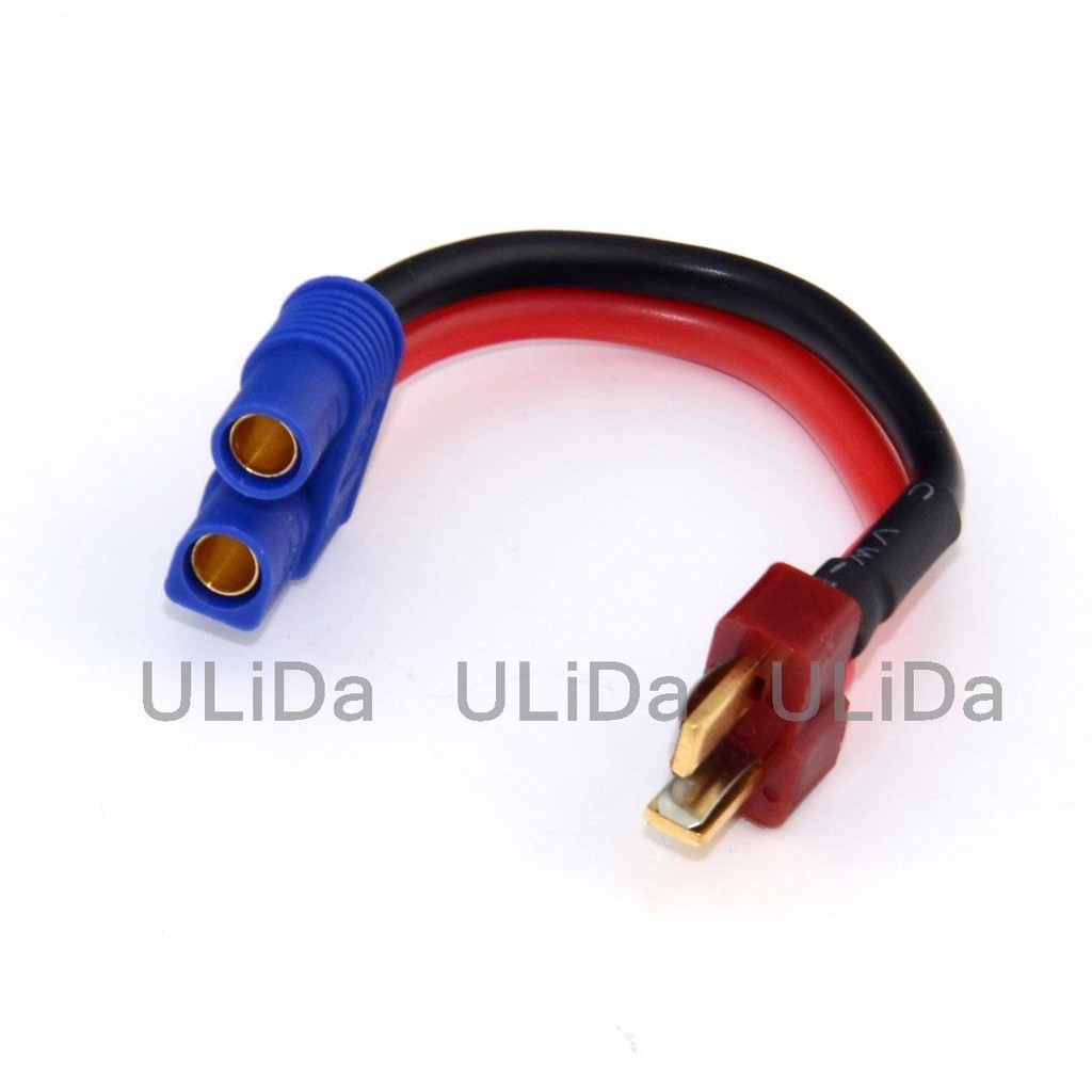 New Deans Male T-Plug to EC3 Female Connector Adapter EC-3 T-Connector ...