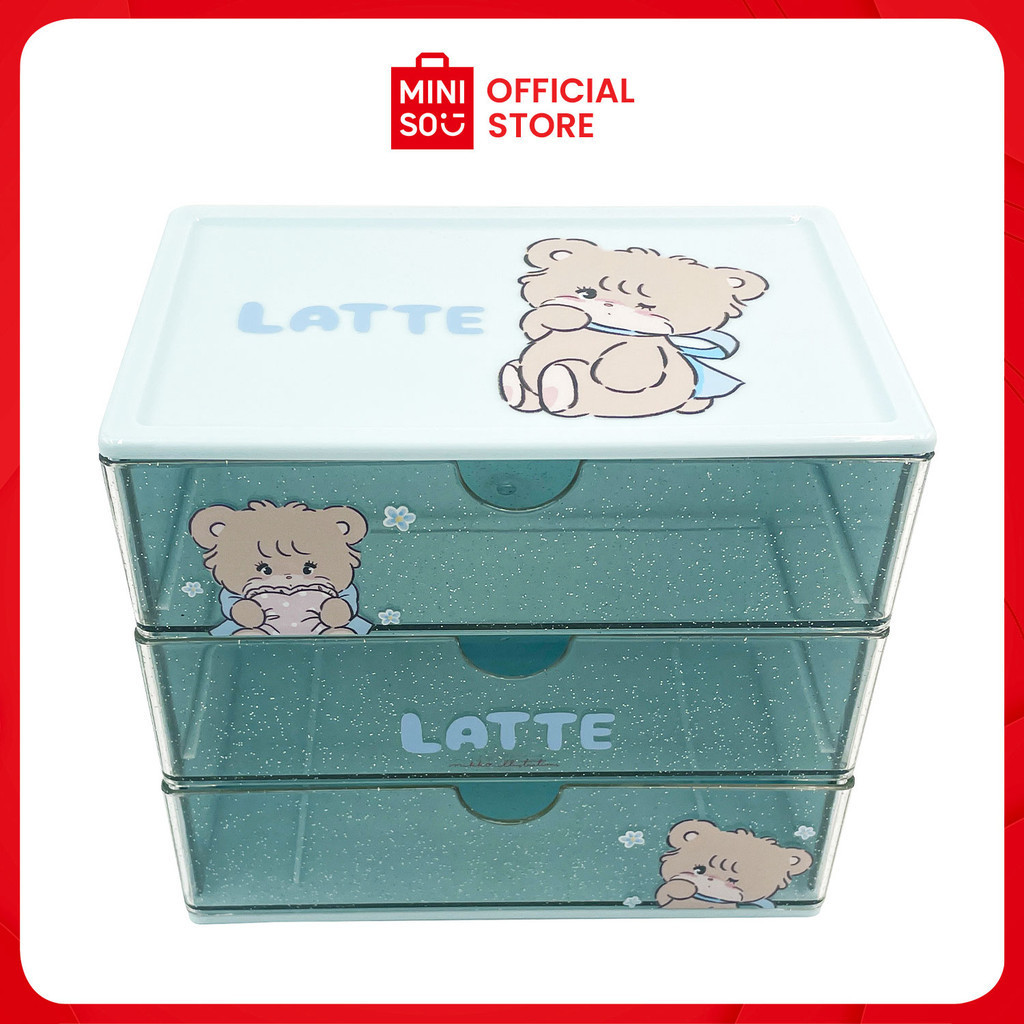 MINISO MIKKO Collection Drawer Organizer (latte) | Shopee Philippines
